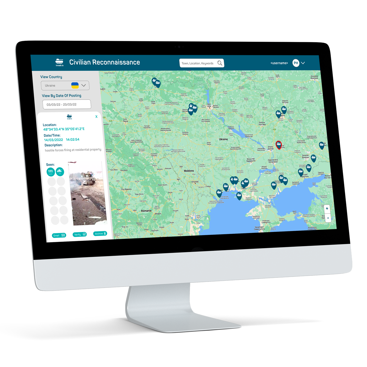 defendr.io – Civilian Reconnaissance